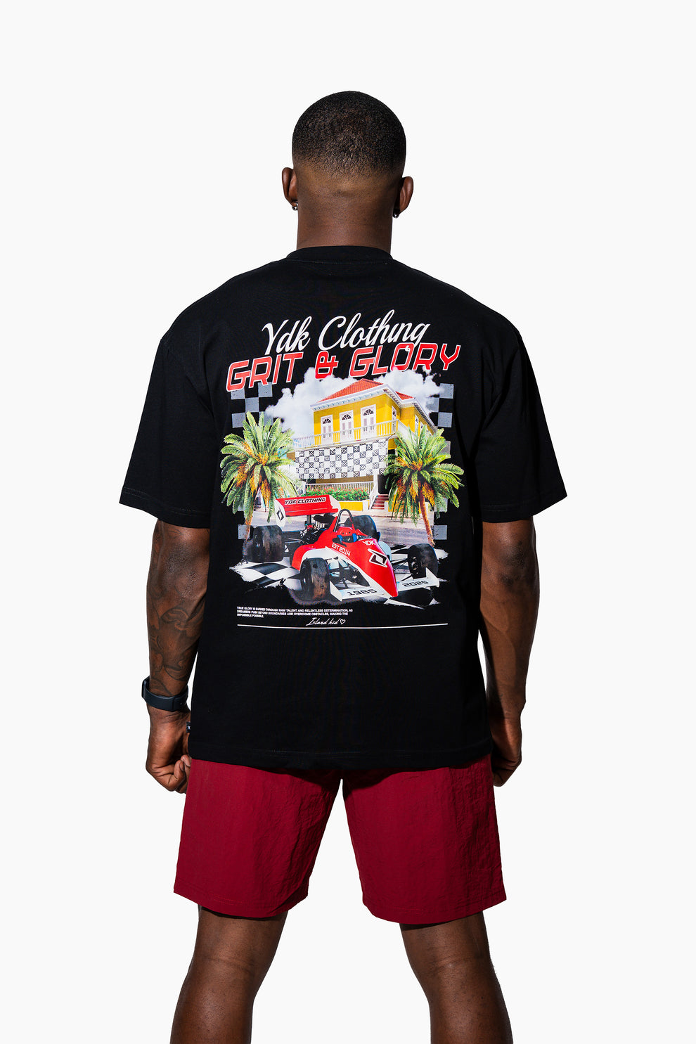Grit & Glory Oversized Tee – YDK Clothing